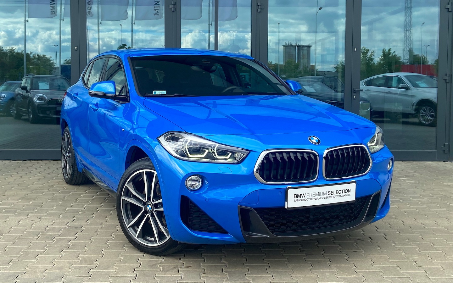 BMW X2 sDrive18d M Sport Niebieski | Dealer BMW Best Auto Lublin